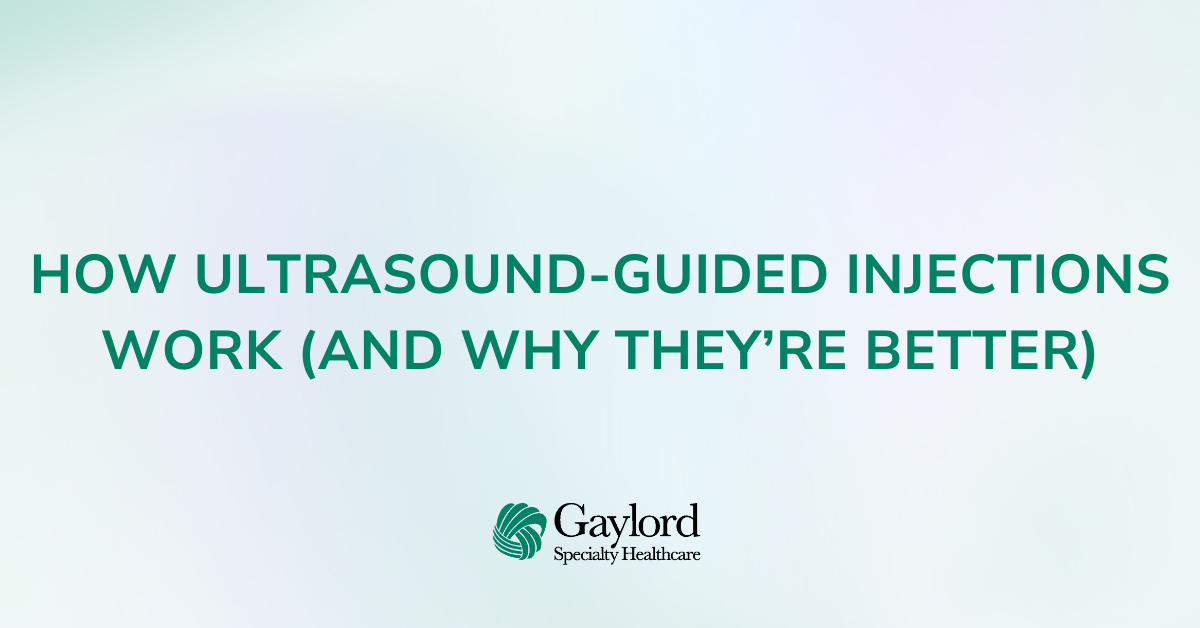 How Ultrasound-Guided Injections Work (and Why They’re Better)